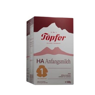 Topfer Lactana HA 1 Хидролизирано мляко за кърмачета 0+ месеца х600 г