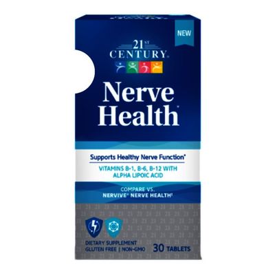 Nerve Health за нервната система x30 таблетки 21 Century