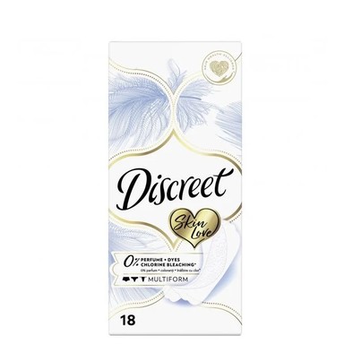 Discreet Skin Love Дамски ежедневни превръзки x18 броя