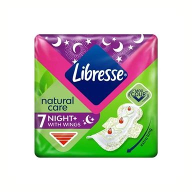 Libresse Natural Care Night Нощни дамски превръзки х7 броя