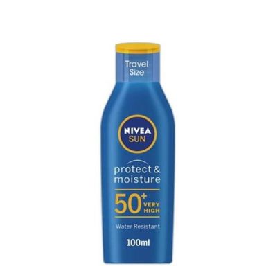 Nivea Sun Protect and Moisture Слънцезащитен лосион SPF50+ x100 мл