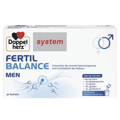 Doppelherz system Фертил Баланс за мъже х30 сашета